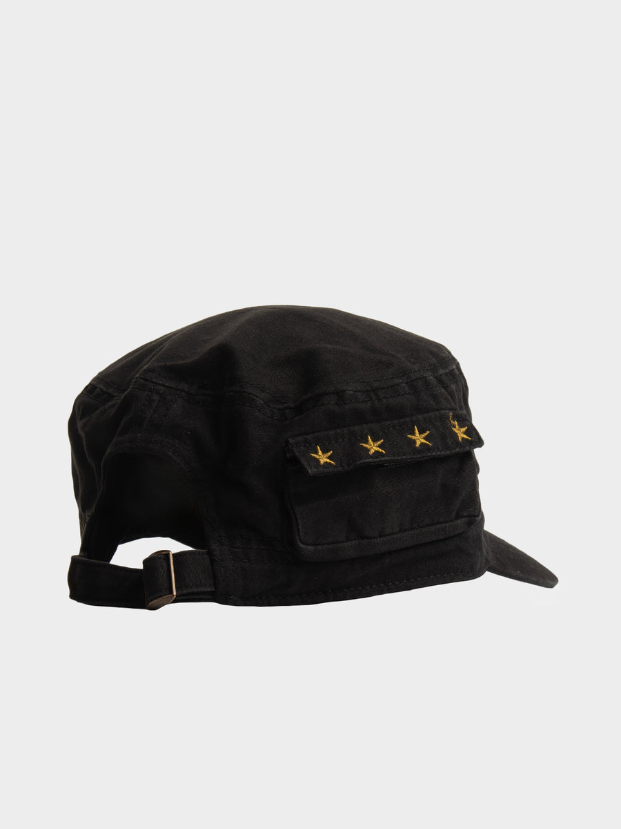 Cuba Military Cap - Black – Partisan and Co