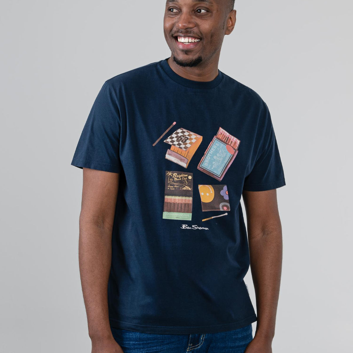 Match Box Tee - Navy – Partisan and Co