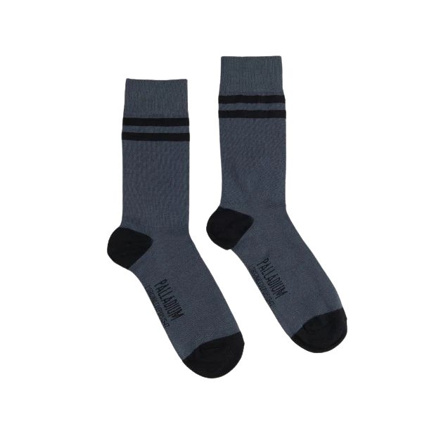 PALLADIUM BAMBOO SOCKS- CHARCOAL – Partisan and Co