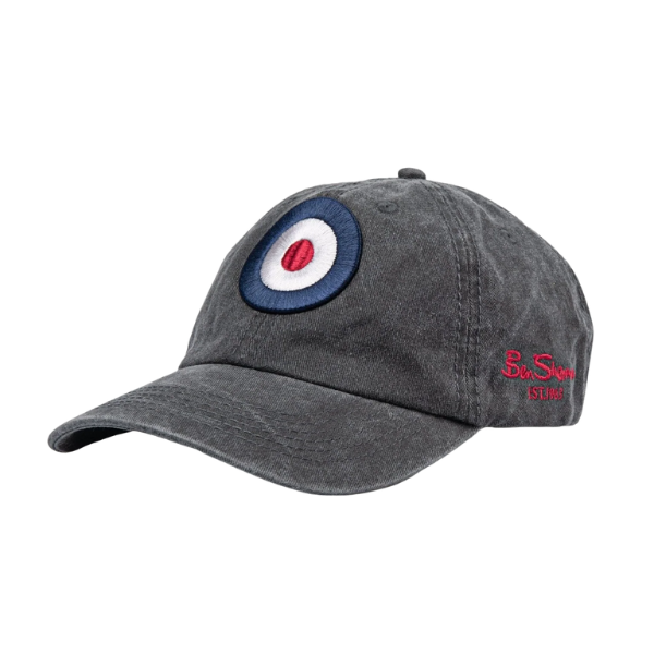 Ben Sherman Target Cap Charcoal – Partisan and Co